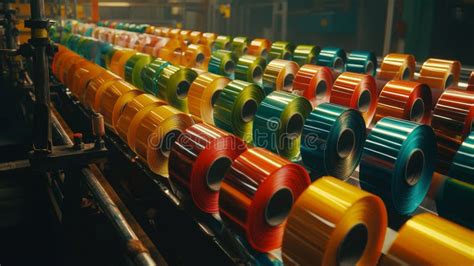 Material For Crafts And Fashion In Textile Shops Stock Image Image Of