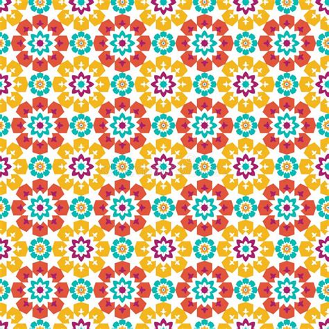 Islamic Tile Pattern Stock Illustration Illustration Of Color 27112322