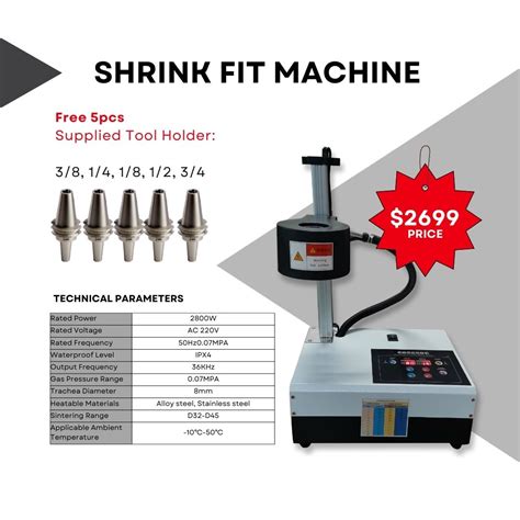 Icarbide Shrink Fit Machine Effortless Operation Order Now
