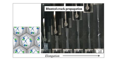 Nanoparticle Based Tough Polymers With Crack Propagation Resistance Langmuir