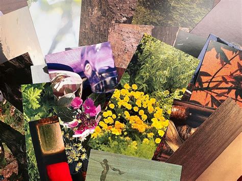 Collage Cutouts Magazine And Tabletop Book Pictures Collaging