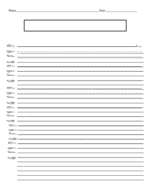 Free Blank Page For Typing Printable Worksheets