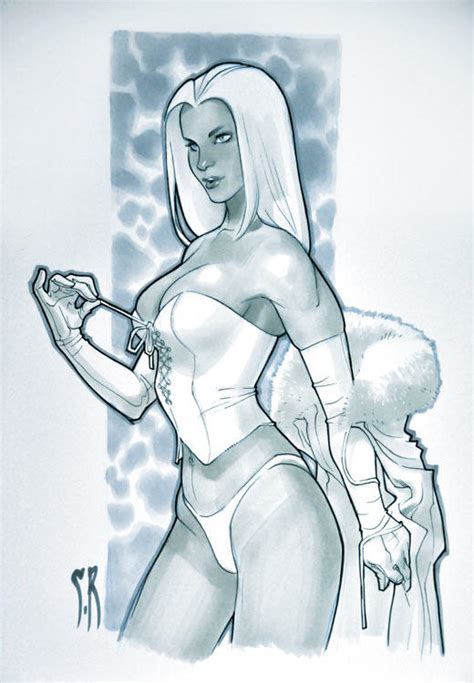 Rule 34 1girls Clothed Emma Frost Marvel Marvel Comics Medium Hair