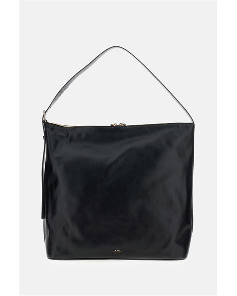 Apc Sac Vera Maxi Bag In Black Lyst