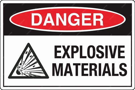 Premium Vector Osha Safety Sign Marking Label With Symbol Pictogram