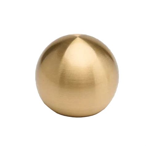 Customize Cnc Machining Brass Ball Sphere Cabinet Knob Ball Knob And