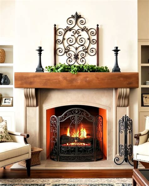 25 French Country Fireplace Ideas For Rustic Living Room Decor
