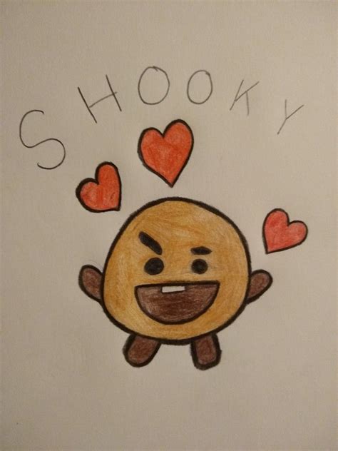 Bt21 Shooky Fan Art Character Mario Characters
