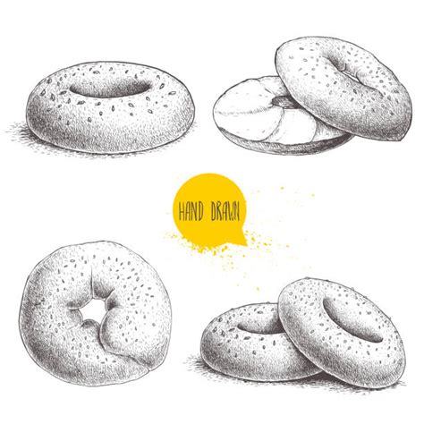 12 300 Bagel Stock Illustrations Graphiques Vectoriels Libre De