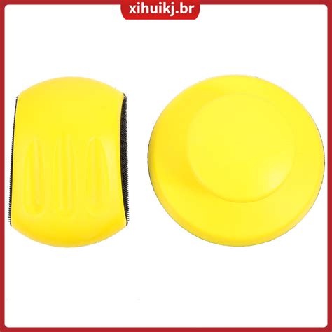 Lixadeira Manual De Disco De Lixa Orbital Blocos De Apoio De Espumas De Pu Roscas Para O