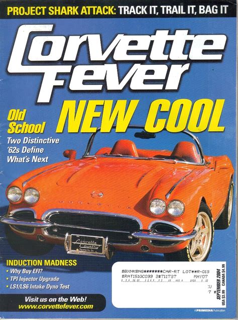 Corvette Fever Magazine September 2004 Vol 26 No 9 1962 C5 Hybrid