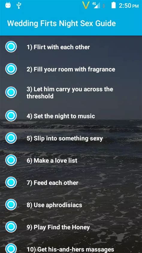 Wedding Night Tips