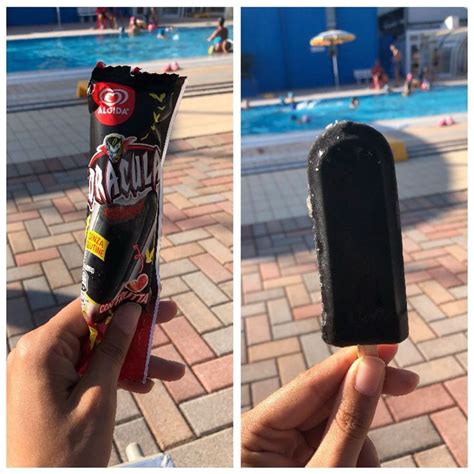 Perfect Ice Cream For A Goth 😜🖤 Dracula Algida Perofacevaschifo