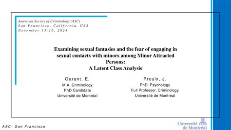 Pdf Examining Sexual Fantasies And The Fear Of Engaging In Sexual
