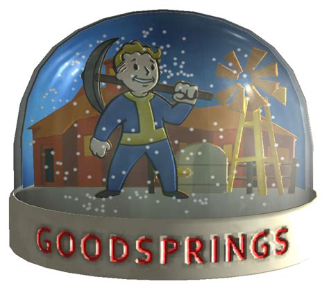 Snow Globe Goodsprings Fallout Wiki Fandom