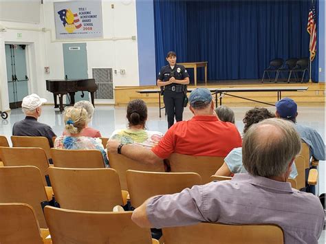 Lapd Devonshire Basic Car 17a67 Neighborhood Watch Meeting July 30