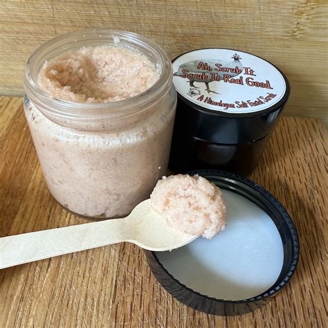 Ah Scrub It A Pink Himalayan Salt Facial Scrub Buck Hills Farm