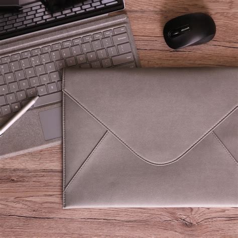 Leather Envelope Laptop Sleeve Etsy