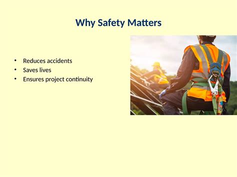 Construction Safety Presentation Safety Pptx