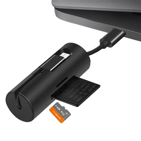 Universal Foldable Type C Micro Usb Otg Tf Memory Card Sd Card Reader