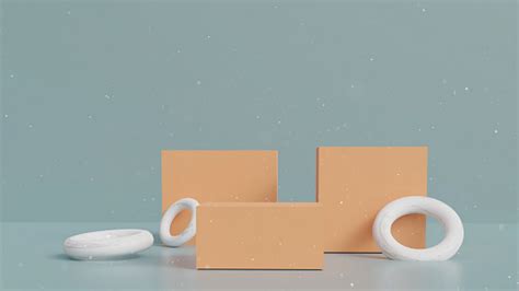 3d 연단 파스텔 컬러 사각형 제품 디스플레이 파란색 배경3d 렌더링 그림 강단에 대한 스톡 사진 및 기타 이미지 강단