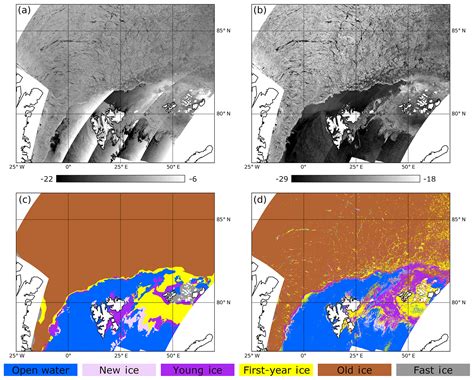 Tc Classification Of Sea Ice Types In Sentinel 1 Synthetic Aperture Radar Images