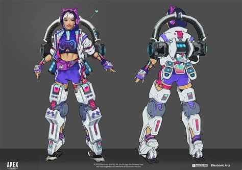 Artstation Apex Legends Conduit Snowy Zhang Apex Character