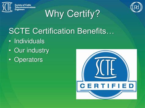 Ppt Scte Certification Tutorial Powerpoint Presentation Free