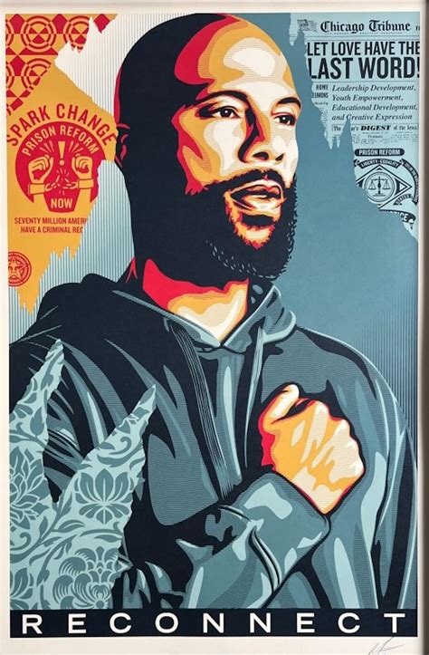 Shepard Fairey Reconnect Gesigneerd Verkocht Kunstveilingnl