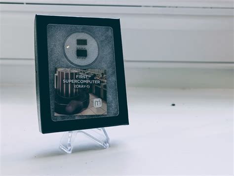 Mini Museum Cray 1 Supercomputer Module Board Fragment And Ic Chip 19