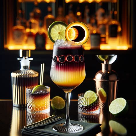 Eclipse Lunar Mesmerizing Cocktail Capturing Lunar Eclipse Spirit