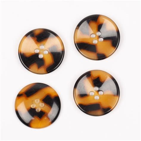 Drops Imitated Horn Tortoise Button 25 Mm No 716