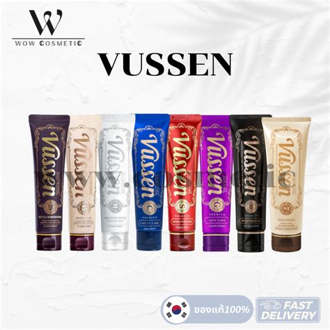 พร้อมส่ง ของเเท้100 Vussen Whitening Toothpaste 28 15 30 7 C S G H