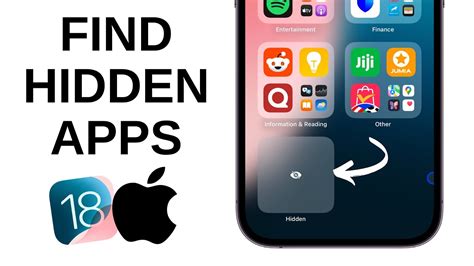 How To Find Hidden Apps On IPhone IOS YouTube