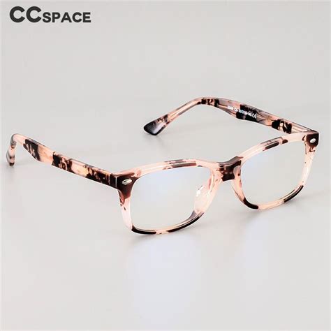51018 Square Plastic Titanium Retro Glasses Frames Vicedeal
