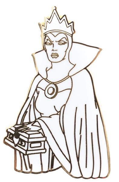 Evil Queen Snow White Coloring Page