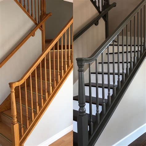 Basement Stair Removing Part Of The Wall And Replacing It With Spindles