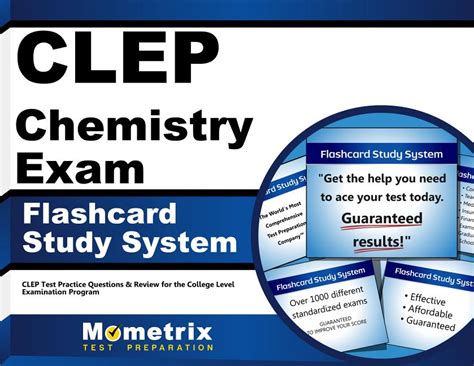 Clep Chemistry Exam Flashcard Study System Clep Test Practice
