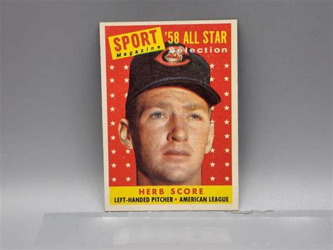 1958 Topps Herb Score 495