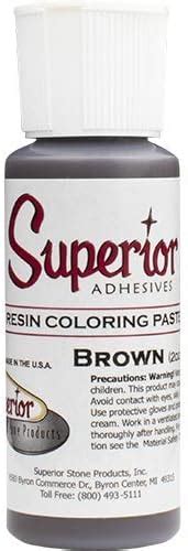 Superior Resin Coloring Paste 2 Oz Brown Grocery And Gourmet Food