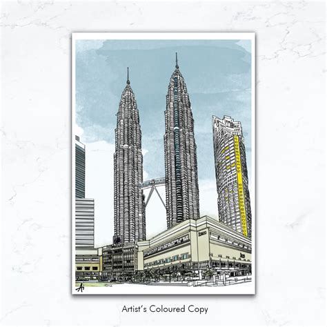 Klcc Drawing