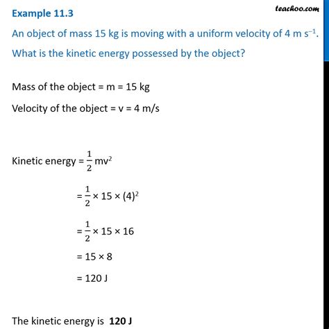 Example Of An Object Mass