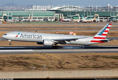 N728an Boeing 777 323er American Airlines Dongone Seo Korea Aero