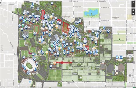 Fsu Campus Map Printable Printables Templates Free