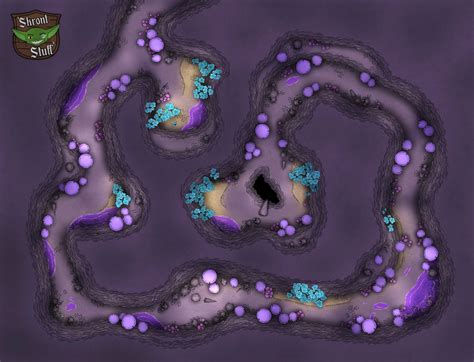 Purple Extraplanar Caverns Map 4 Pack Rdndmaps