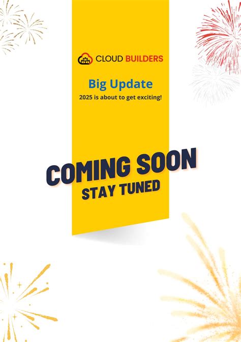 Cloudbuilders Inc On Linkedin Comingsoon Happynewyear Cloudbuilders Cloudsolutions