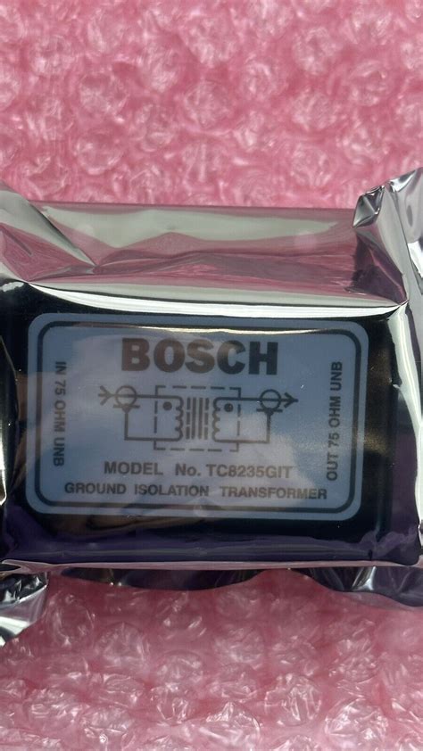 Bosch Tc8235git Ground Loop Isolation Transformer For Videodata Lines