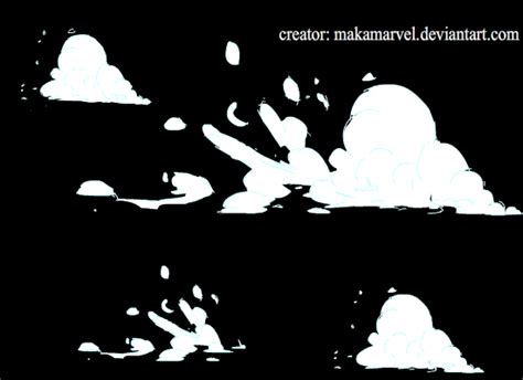 Animated 2d Fx Dash Smoke Something By Makamarvel On Deviantart