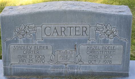 Hazel Adele Christensen Carter 1910 1978 Find A Grave Memorial