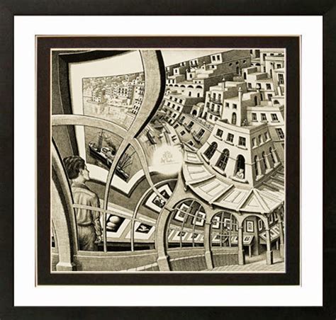 Mc Escher Art Print Etsy